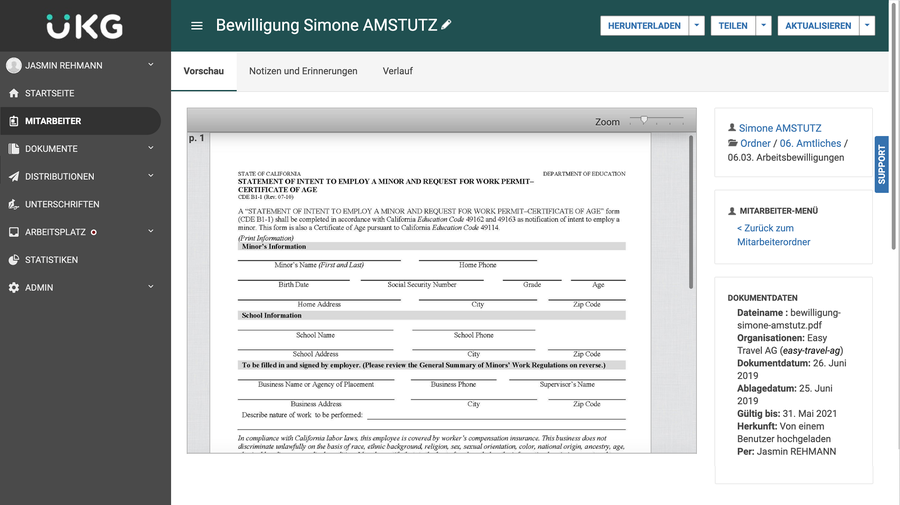 UKG Document Manager | HR Campus